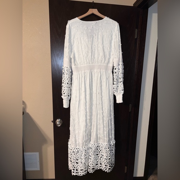 Boston Proper | Dresses | Boston Proper White Maxi Dress | Poshmark